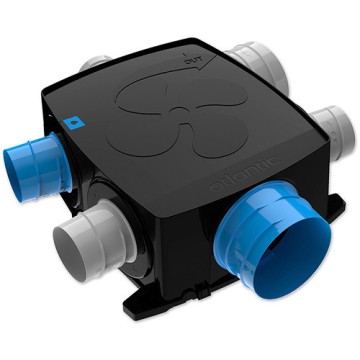 Kit Autocosy VMC intelligente plat 4 sanitaires +1 cuisine Atlantic