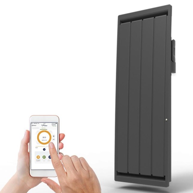 Radiateur electrique Fonte APPLIMO - SOLEIDOU Smart ECOcontrol 2000W ...