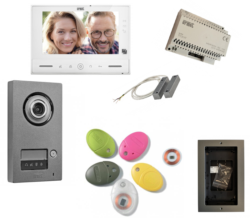 Découvrez l’Interphone video KIT NOTE 2 Callme de la marque URMET